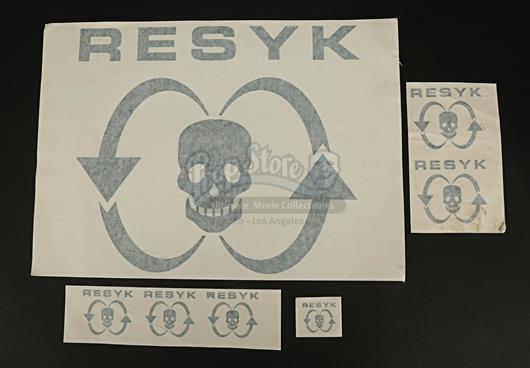 DREDD (2012) - Resyk Decal Sticker Set - Current price: £40