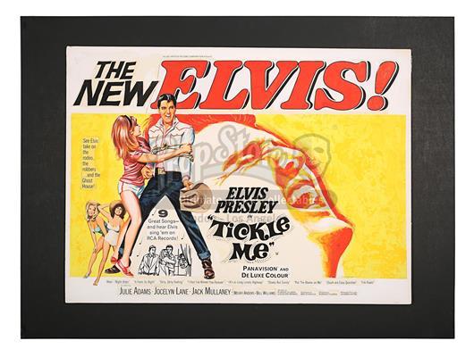 TICKLE ME (1965) - Quad Poster Artwork (1965) - Current price: £1000