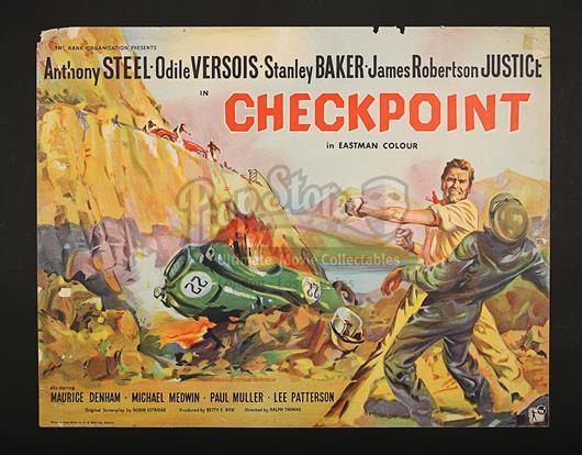 CHECKPOINT (1956) - UK 1/2-Sheet Poster (1956) - Current price: £175