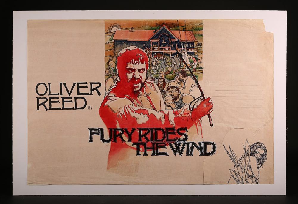 FURY AKA ONE RUSSIAN SUMMER (1973) - Concept Artwork for UK Quad Poster ...