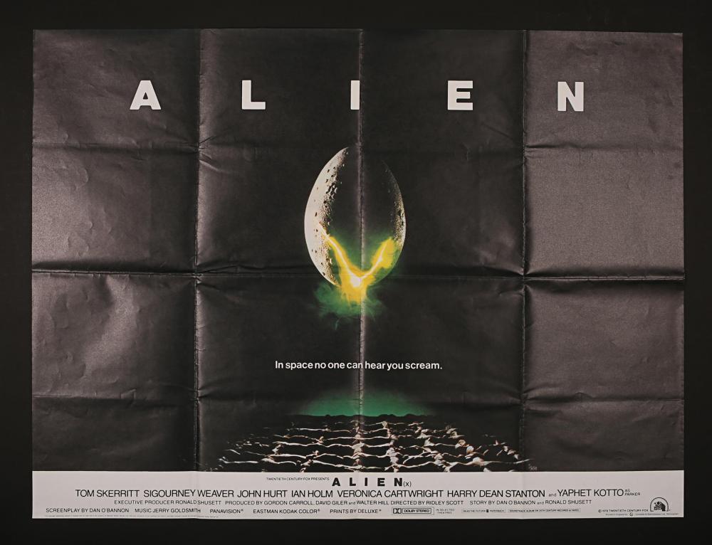 ALIEN (1979) - UK Quad Poster - Current price: £250