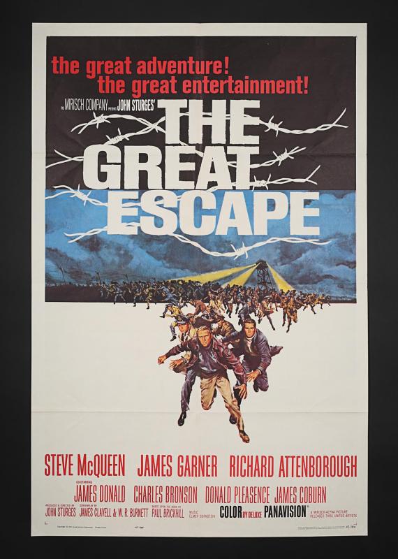 THE GREAT ESCAPE (1963) - US One-Sheet Poster - Current price: £350