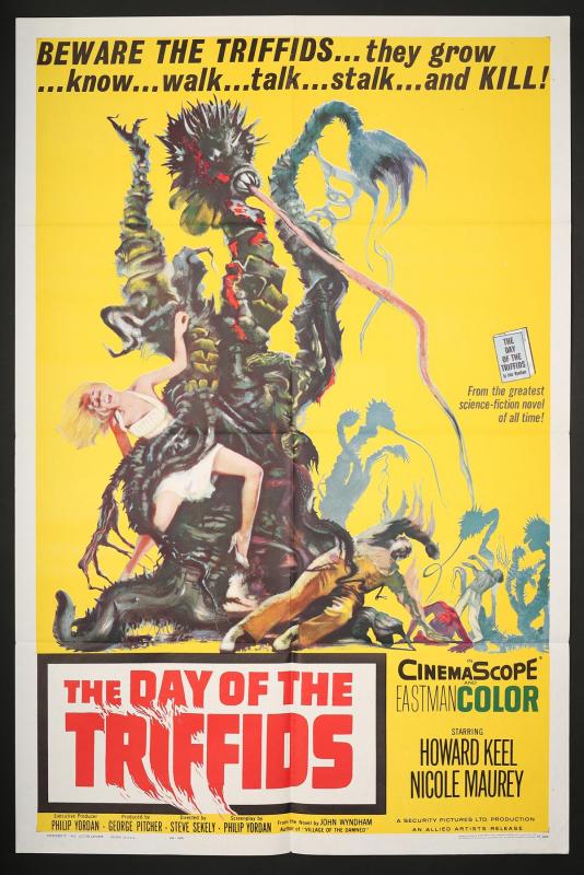 THE DAY OF THE TRIFFIDS (1963) - US One-Sheet Poster - Current price: £300