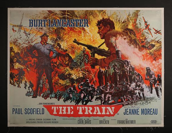 THE TRAIN (1964) - UK Quad Poster - Current price: £200