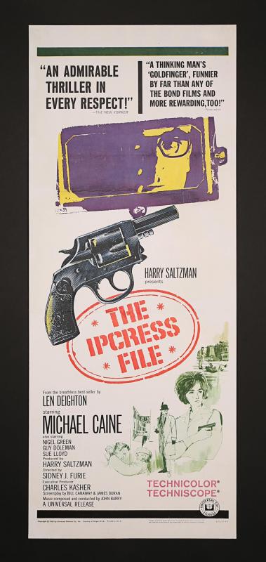 THE IPCRESS FILE (1965) - US Insert Poster - Current price: £75